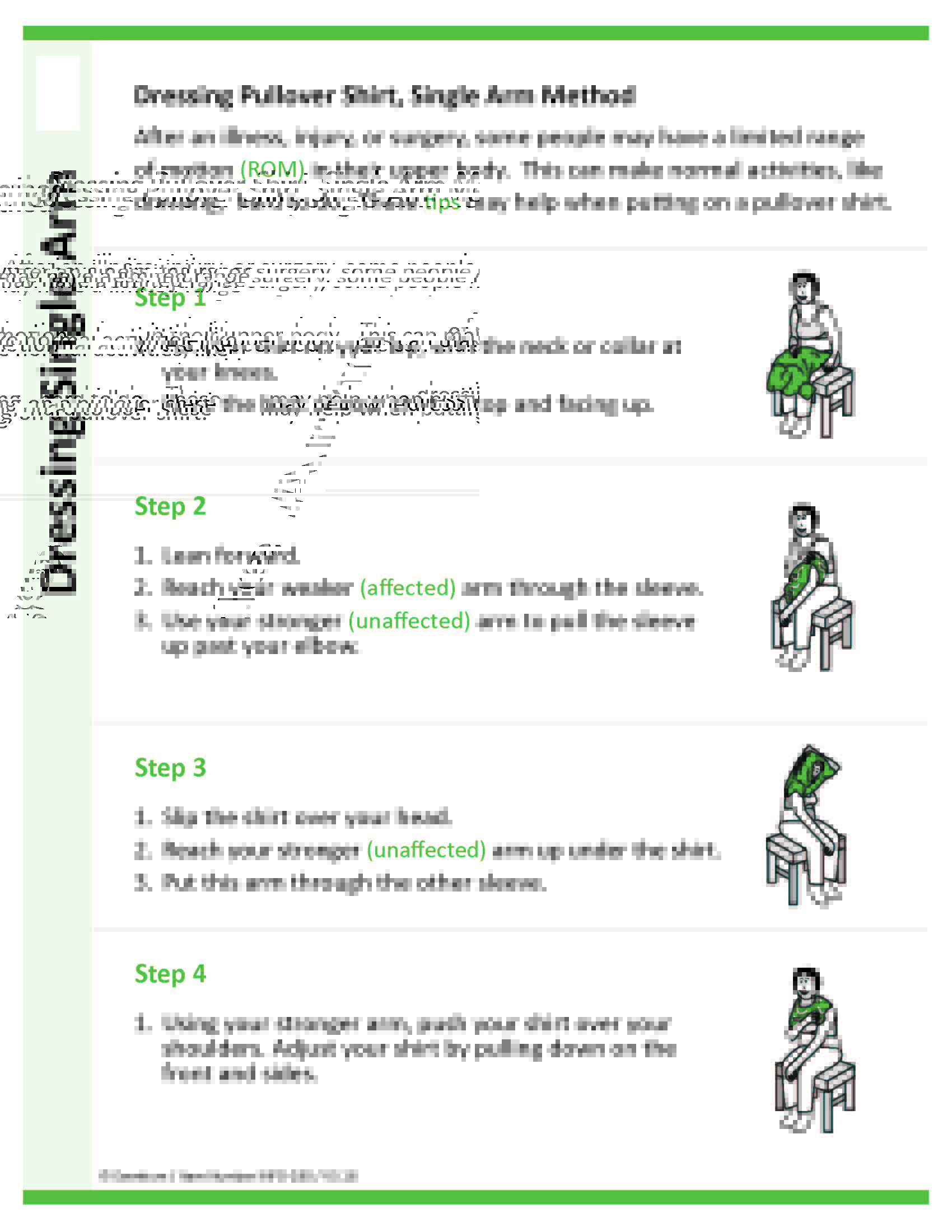 Upper Body Dressing Techniques For Stroke Patients at Zachary Fry blog